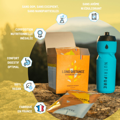 Boisson énergétique Long Distance pour l'endurance